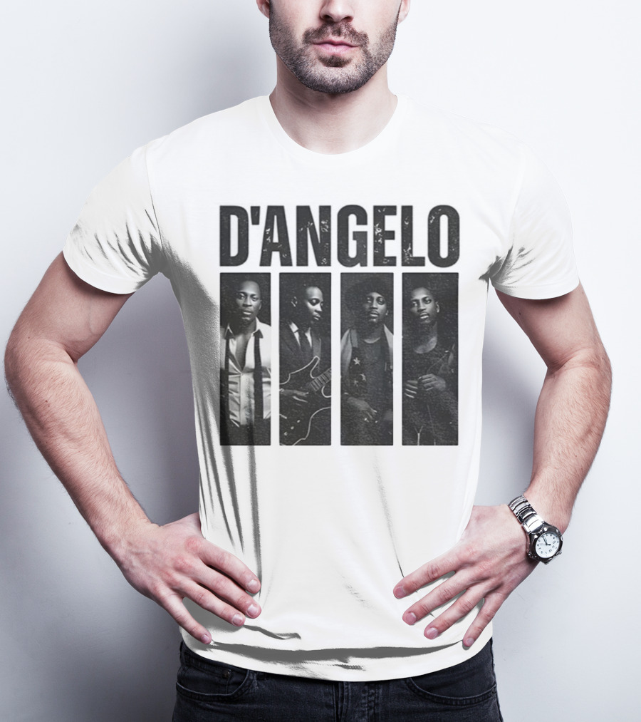 RIP D’Angelo Thanks For Memories 1974 2025 Iconic Music Legend Tribute T-Shirt