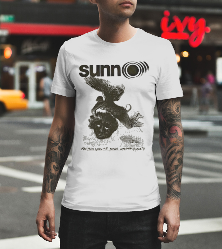 Sunn O))) Maximum Volume Angel Head Tour 2012 2013 US Japan EU T-Shirt