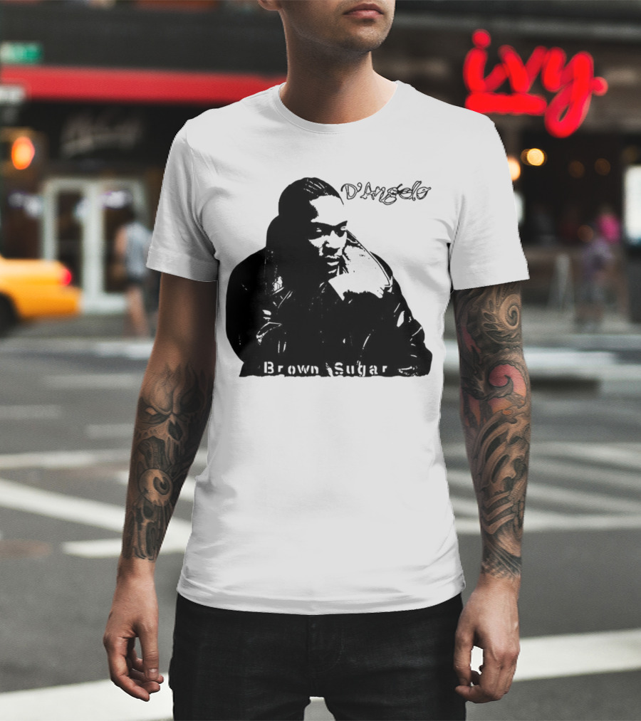 D’Angelo Brown Sugar 90s R&B 2000s Music Retro Style T-Shirt