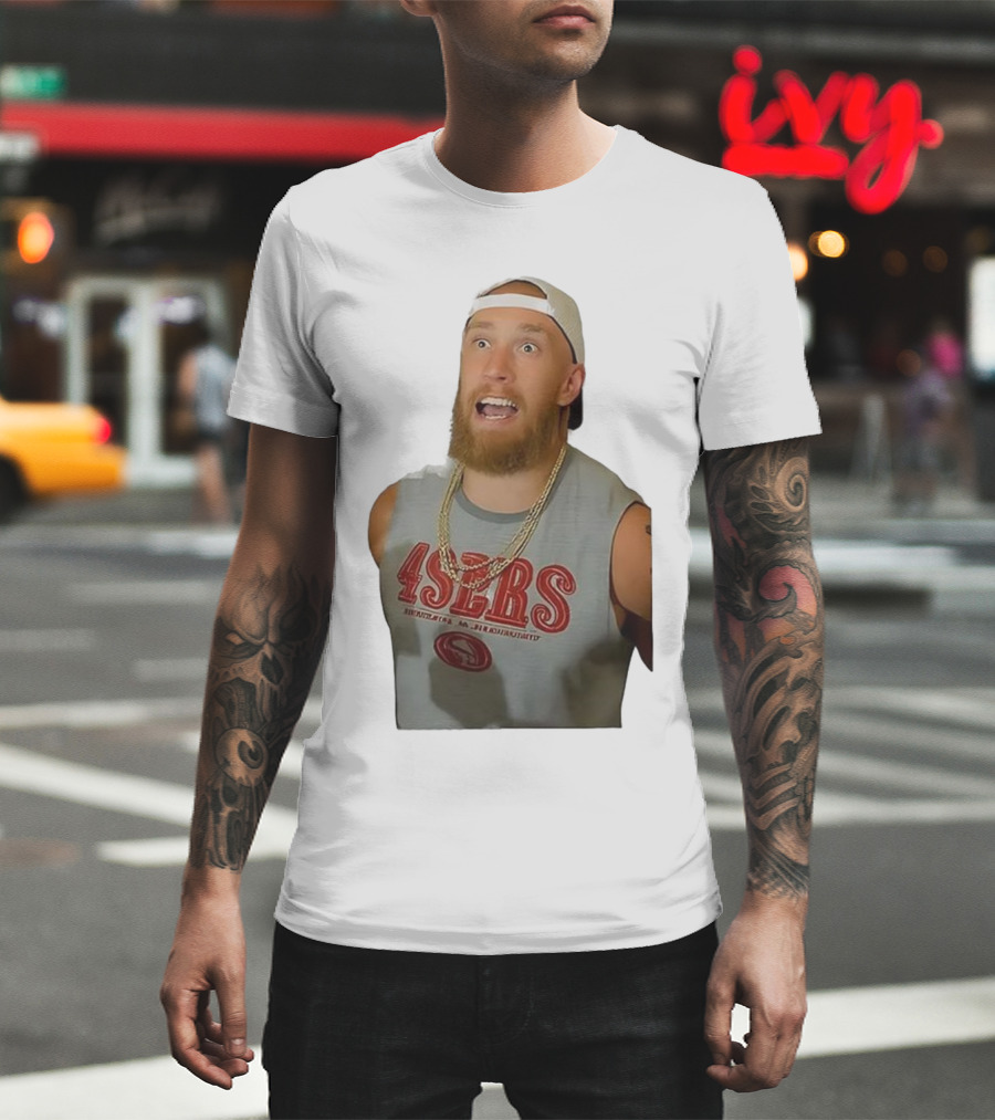 49ers 85 George Kittle San Francisco Football Insight T-Shirt