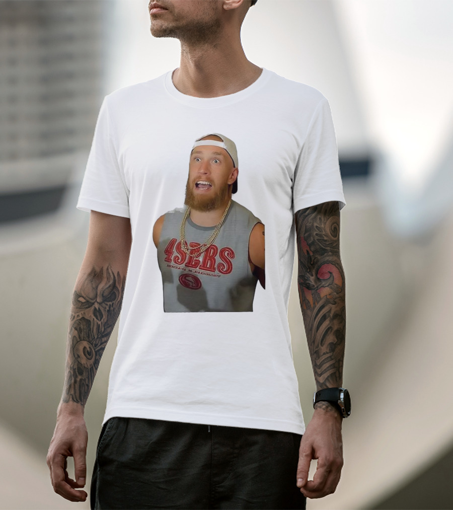 49ers 85 George Kittle San Francisco Football Insight T-Shirt