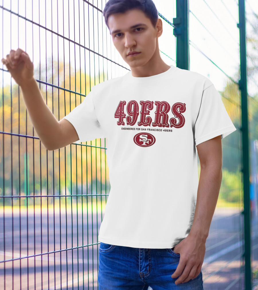 George Kittle Engineered For San Francisco 49ers 49ERS SF T-Shirt