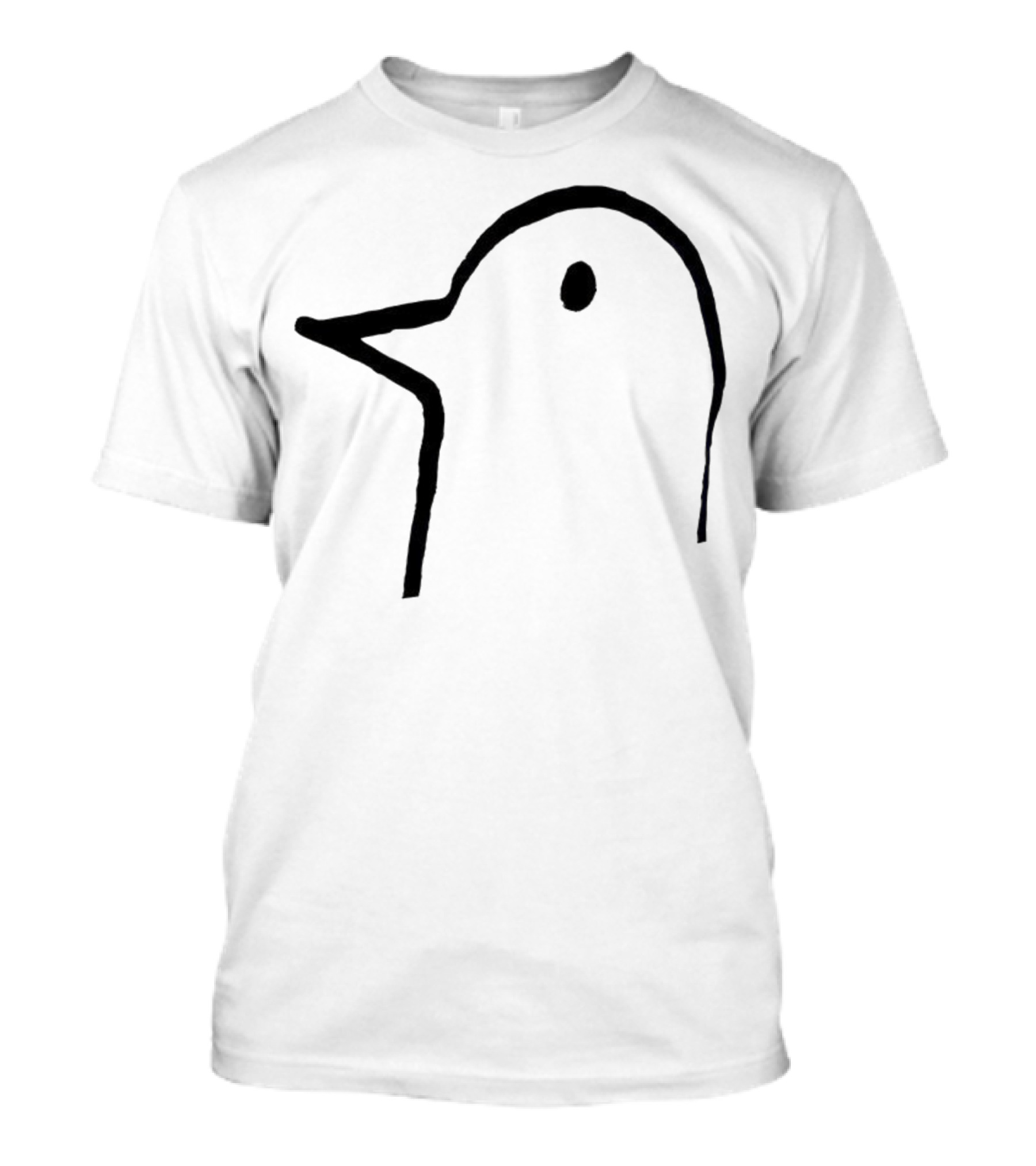 Oyasumi Punpun Iconic Bird Sketch Manga Symbol T-Shirt