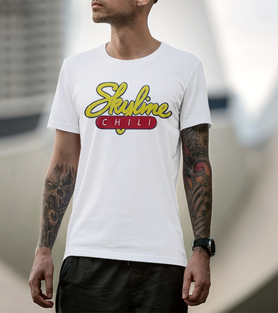 Skyline Chili Cincinnati Style Restaurant Classic Retro Logo T-Shirt