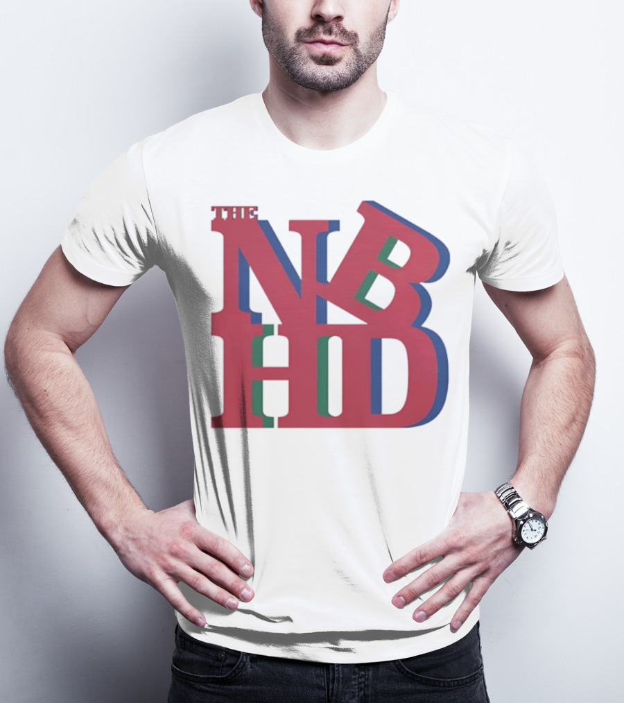 The Neighbourhood NBHD Text Layered Style T-Shirt