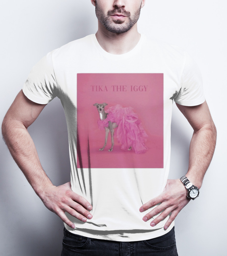 Tika The Iggy Pink Ruffle Fashion Tour T-Shirt