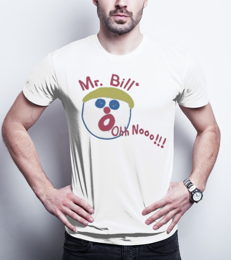 Mr Bill Oh No Oh Nooo Saturday Night Live T-Shirt