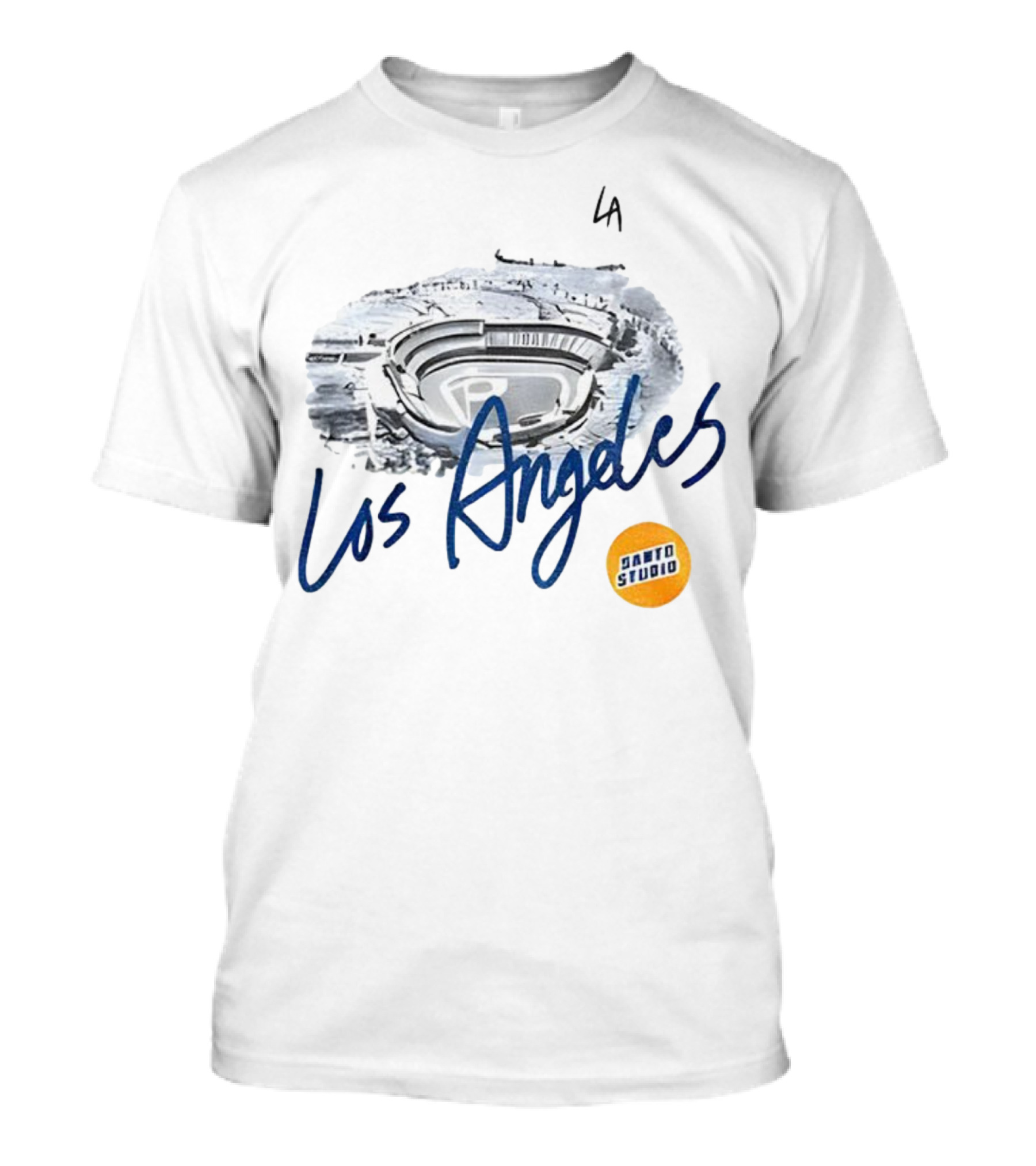 Los Angeles Dodger Stadium Vintage Jarto Studio 1883 Heritage T-Shirt