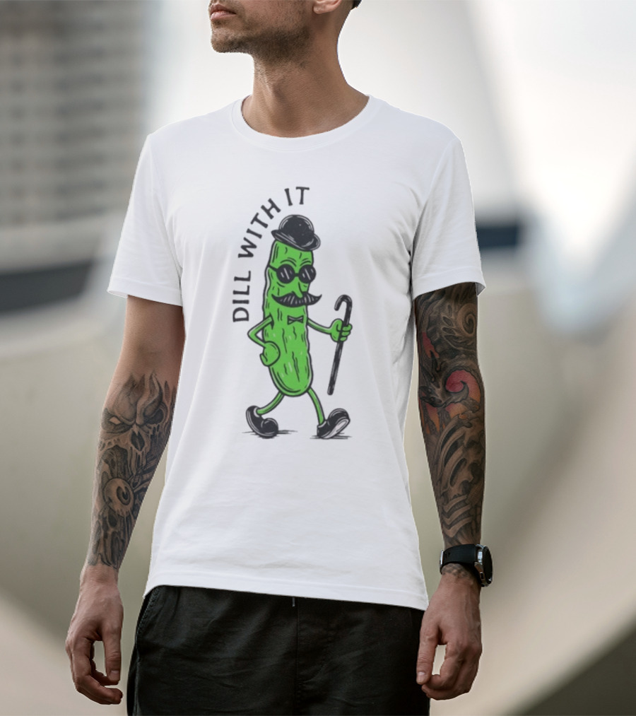 Dill With It Pickle Gentleman's Swagger T-Shirt