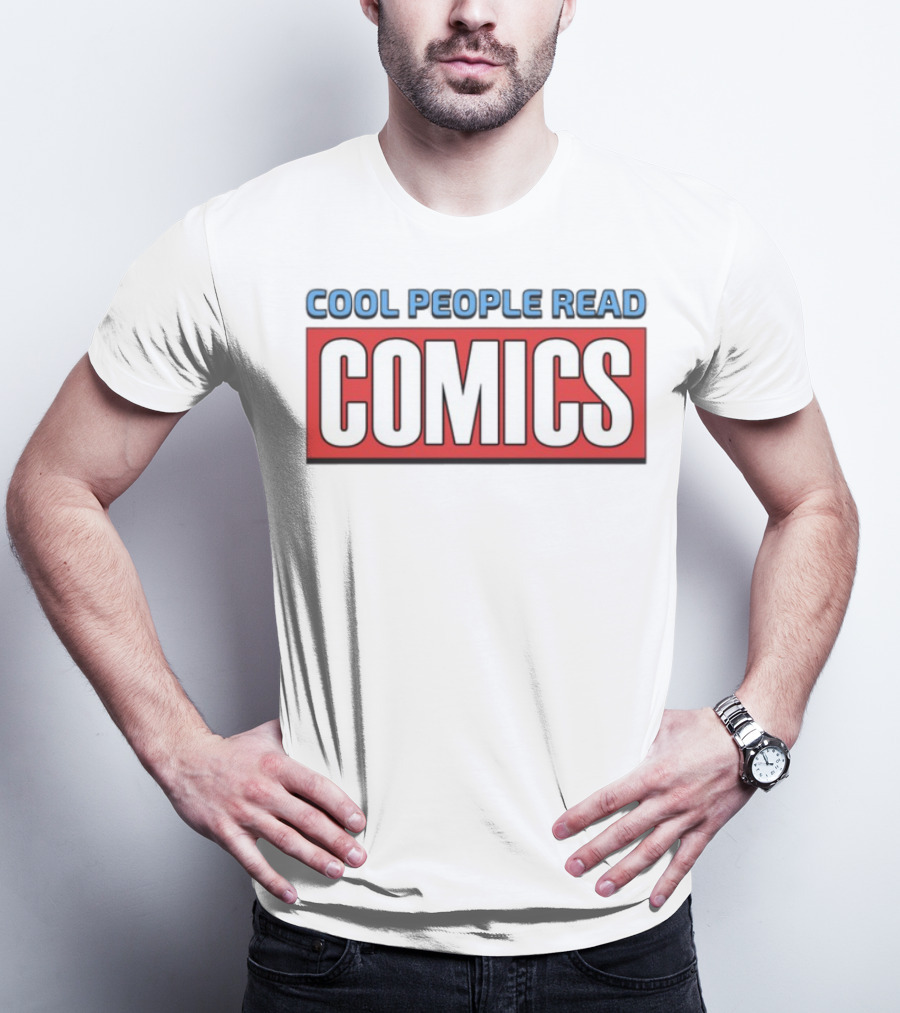 COOL PEOPLE READ COMICS T-Shirt