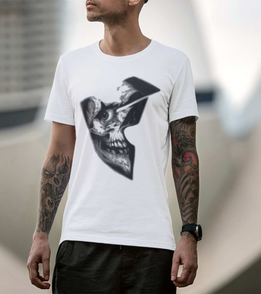 Famous Stars And Straps Skull Boh Iconic Symbol T-Shirt