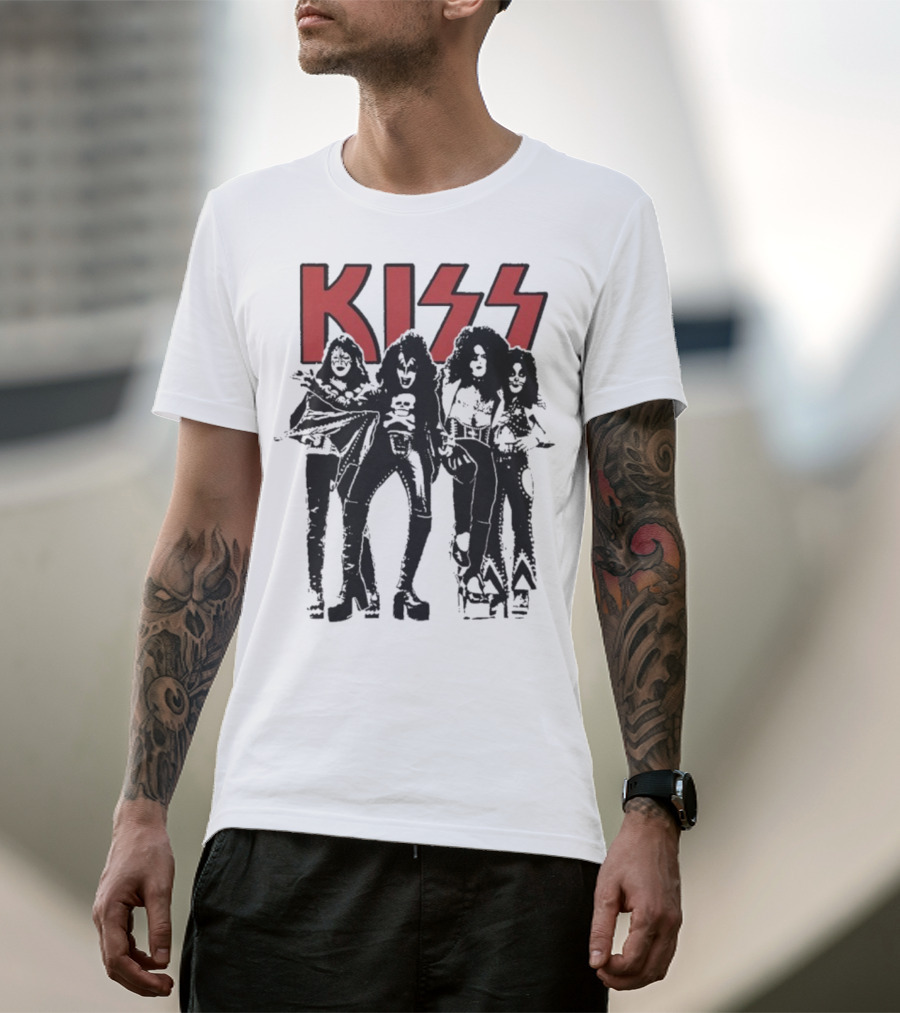 Kiss Band You Wanted The Best 1973-2023 Anniversary Classic Members T-Shirt