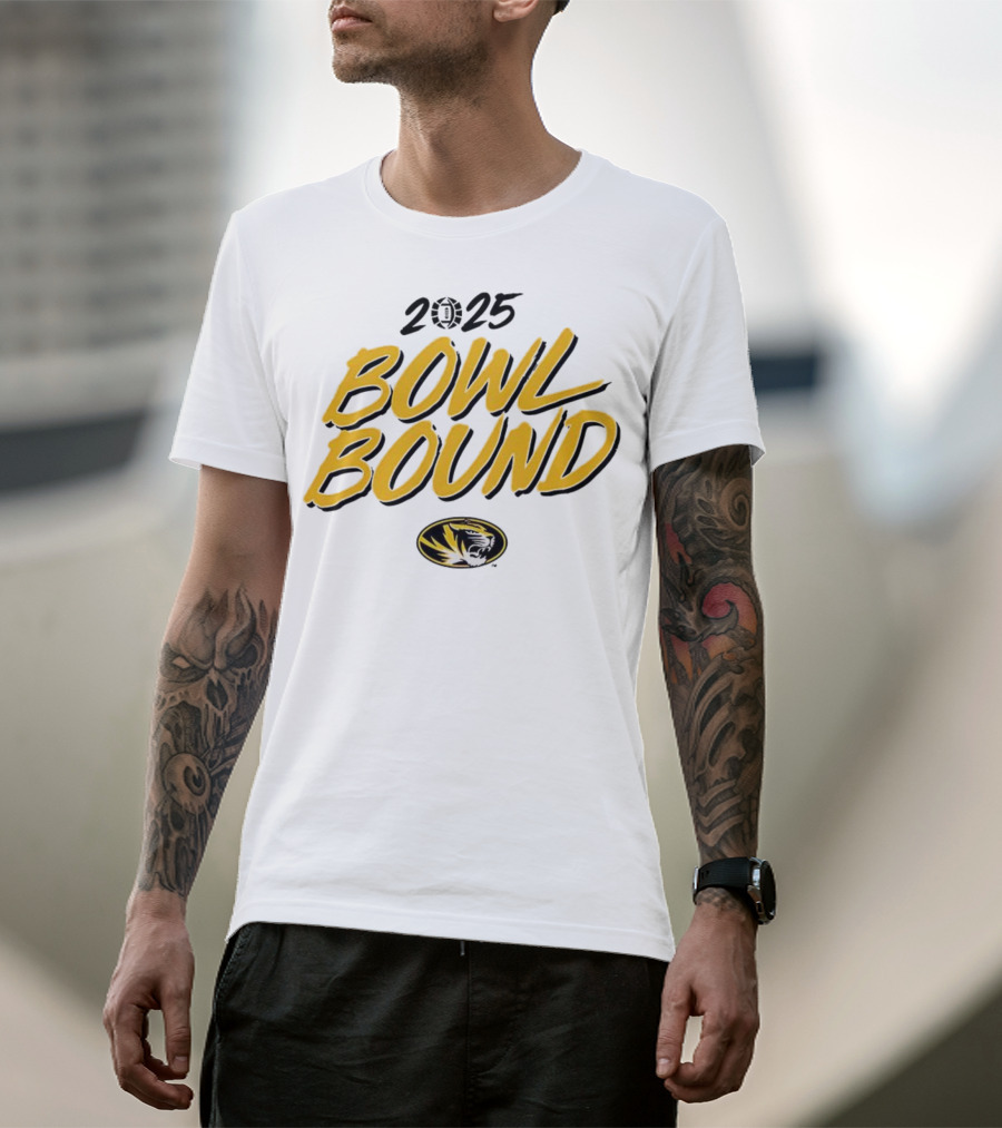 Missouri Tigers 2025 Bowl Bound T-Shirt