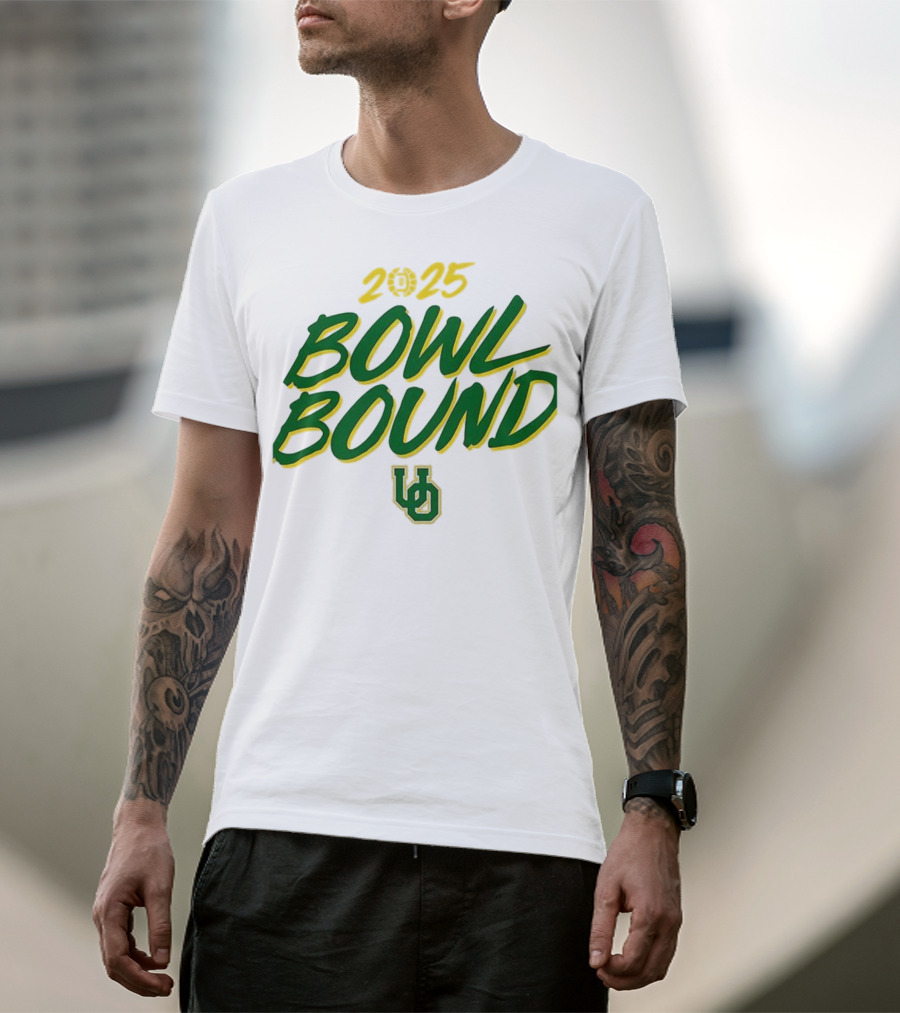 2025 Bowl Bound Oregon Ducks UO T-Shirt
