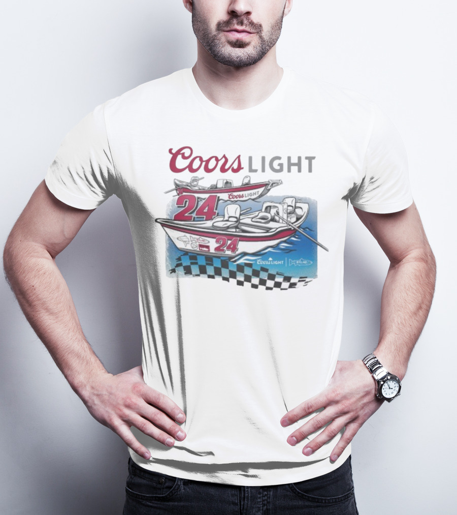 Coors Light STLHD 24 Racing Boat Collaboration T-Shirt