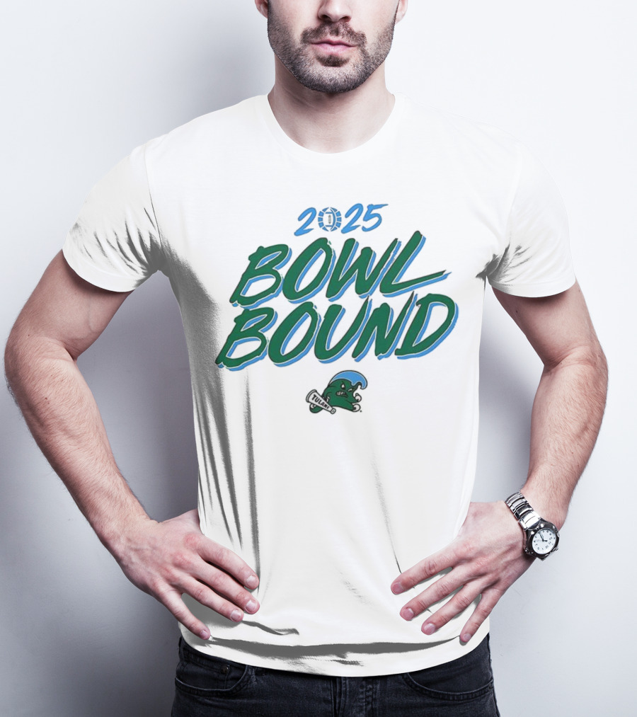 2025 Tulane Green Wave Bowl Bound T-Shirt