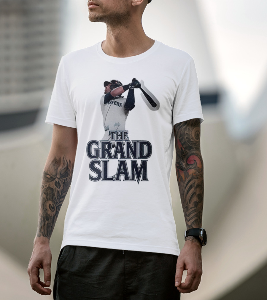 Eugenio Suárez Seattle Mariners The Grand Slam MLB Baseball T-Shirt