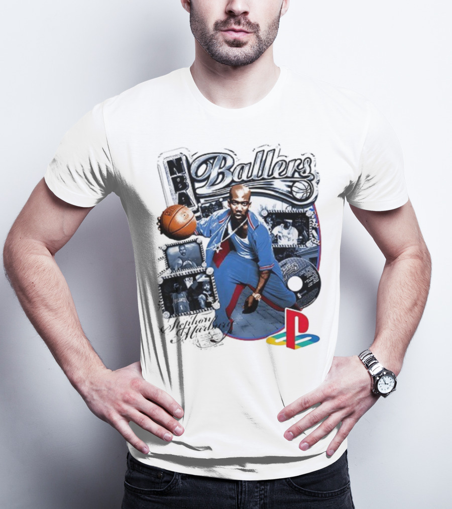 NBA Ballers Stephon Marbury PS2 Experience Fantasy Lifestyle Of An NBA Superstar T-Shirt