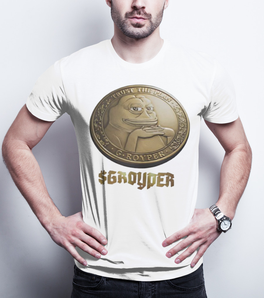 Pepe Frog Trust The Plan Groyper Coin T-Shirt