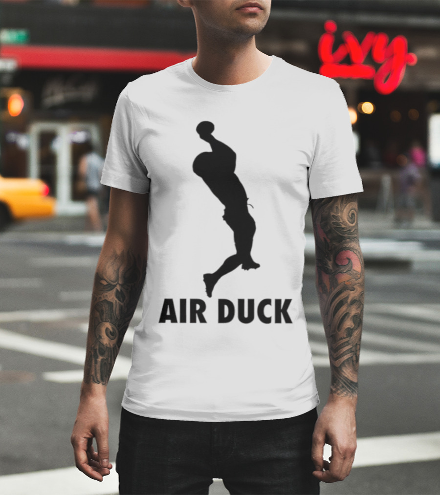 Air Duck Dunk Silhouette Jordan Parody T-Shirt