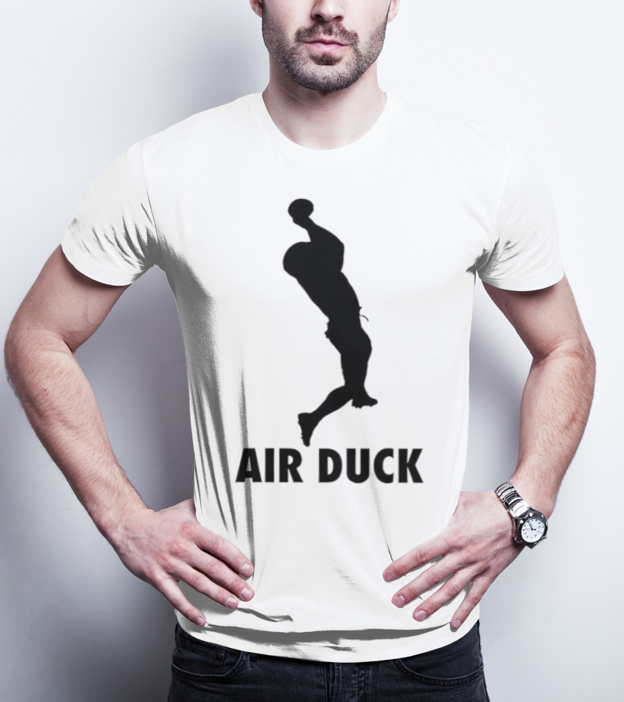 Air Duck Dunk Silhouette Jordan Parody T-Shirt
