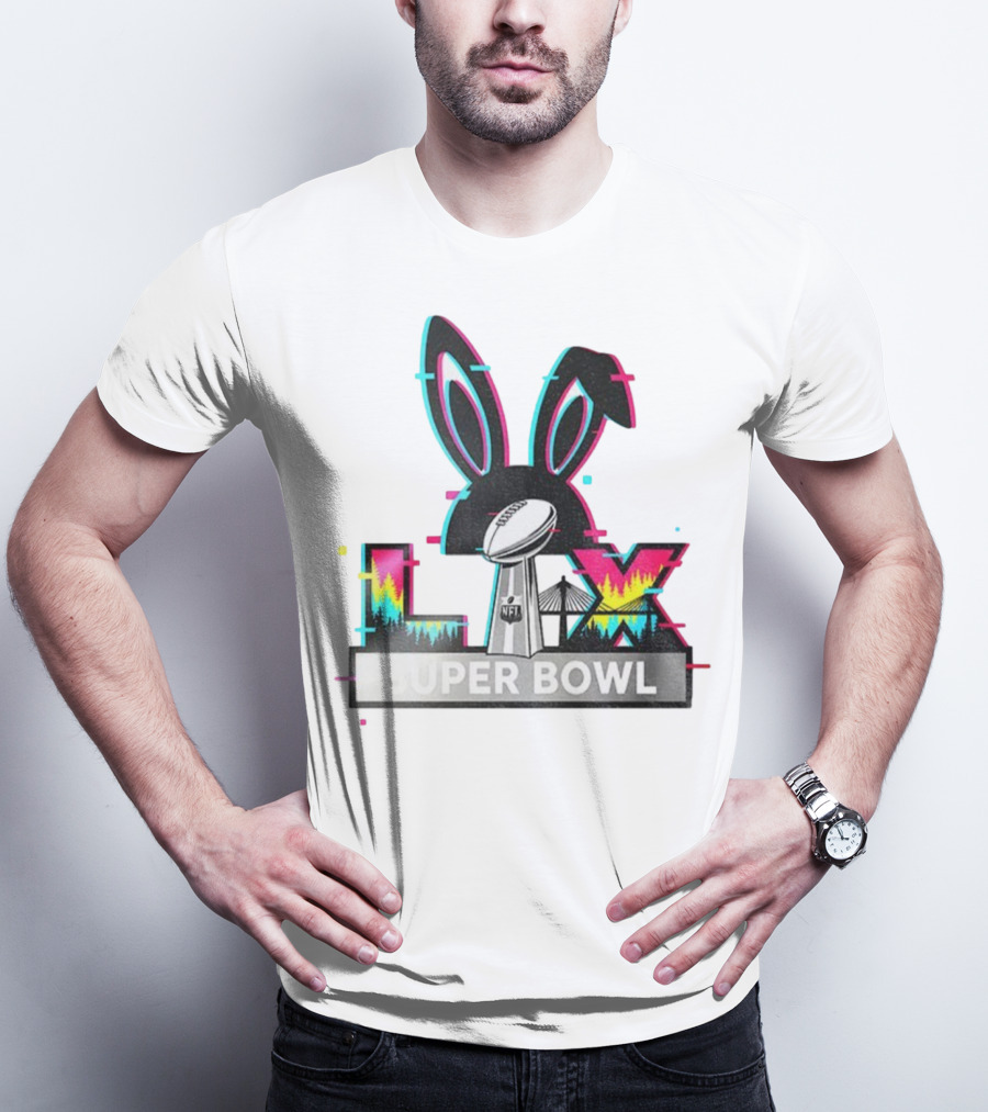 Bad Bunny LVI Super Bowl NFL Halftime Show LAX Stadium T-Shirt