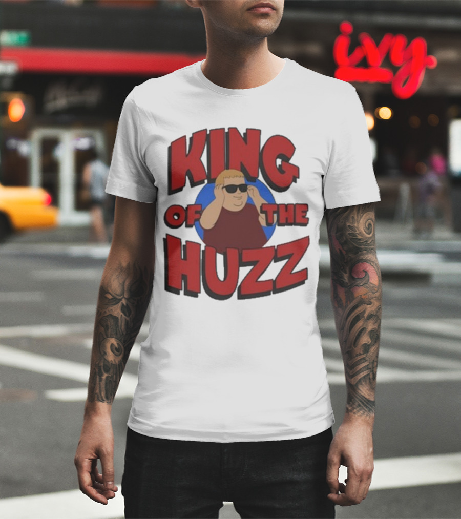 Bobby Hill King Of The Huzz King Of The Hill T-Shirt