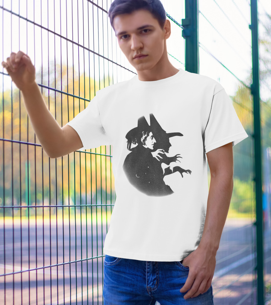 Wicked Witch Of The West Silhouette Halloween Oz Wizard T-Shirt