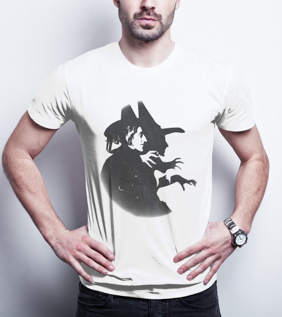 Wicked Witch Of The West Silhouette Halloween Oz Wizard T-Shirt