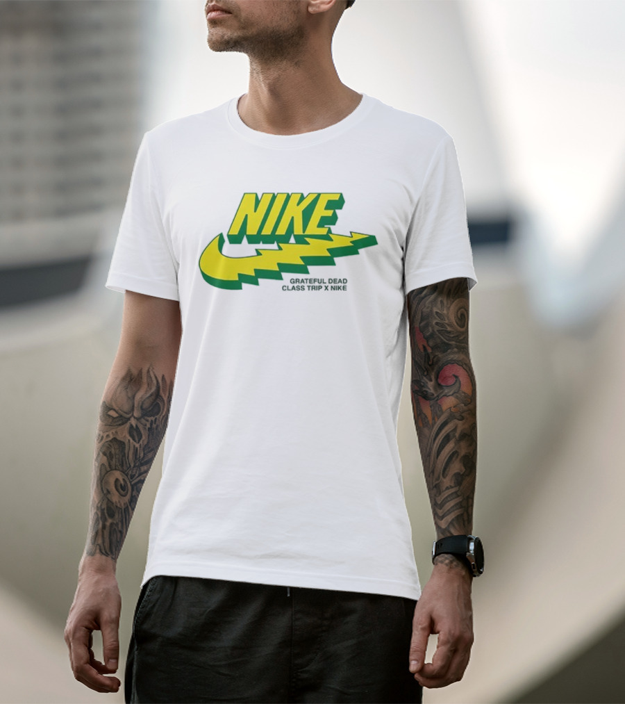 Oregon Ducks Grateful Dead Class Trip Nike Any Morning Any Evening Any Day T-Shirt
