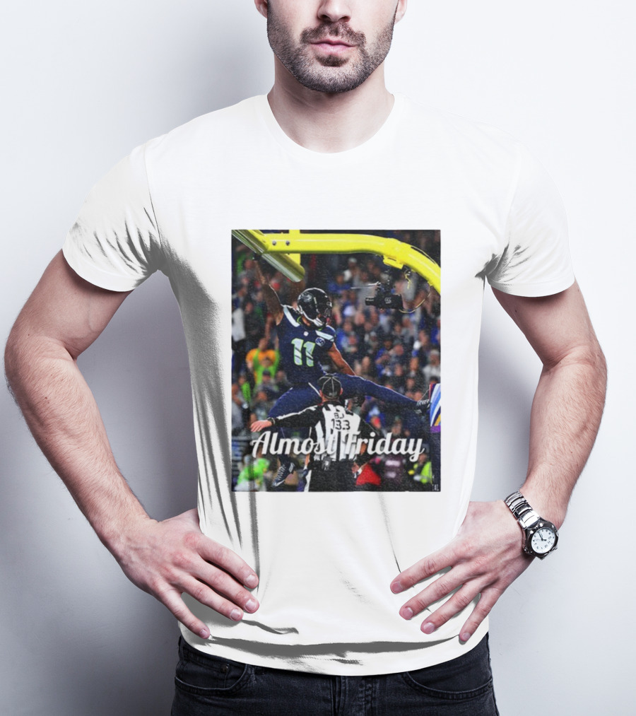 Shaquem Griffin Seattle Seahawks Linebacker NFL Football Almost Friday Game Day Celebrations T-Shirt