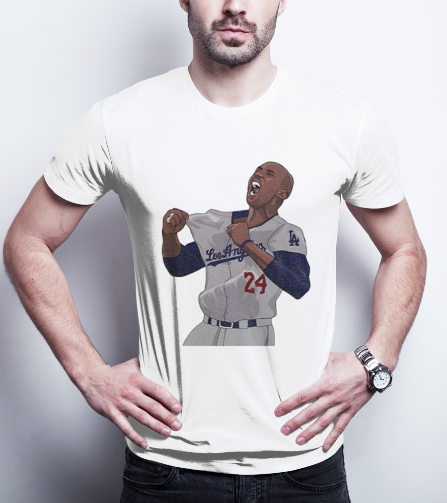 Los Angeles Mamba 24 Dodgers Iconic Tribute T-Shirt