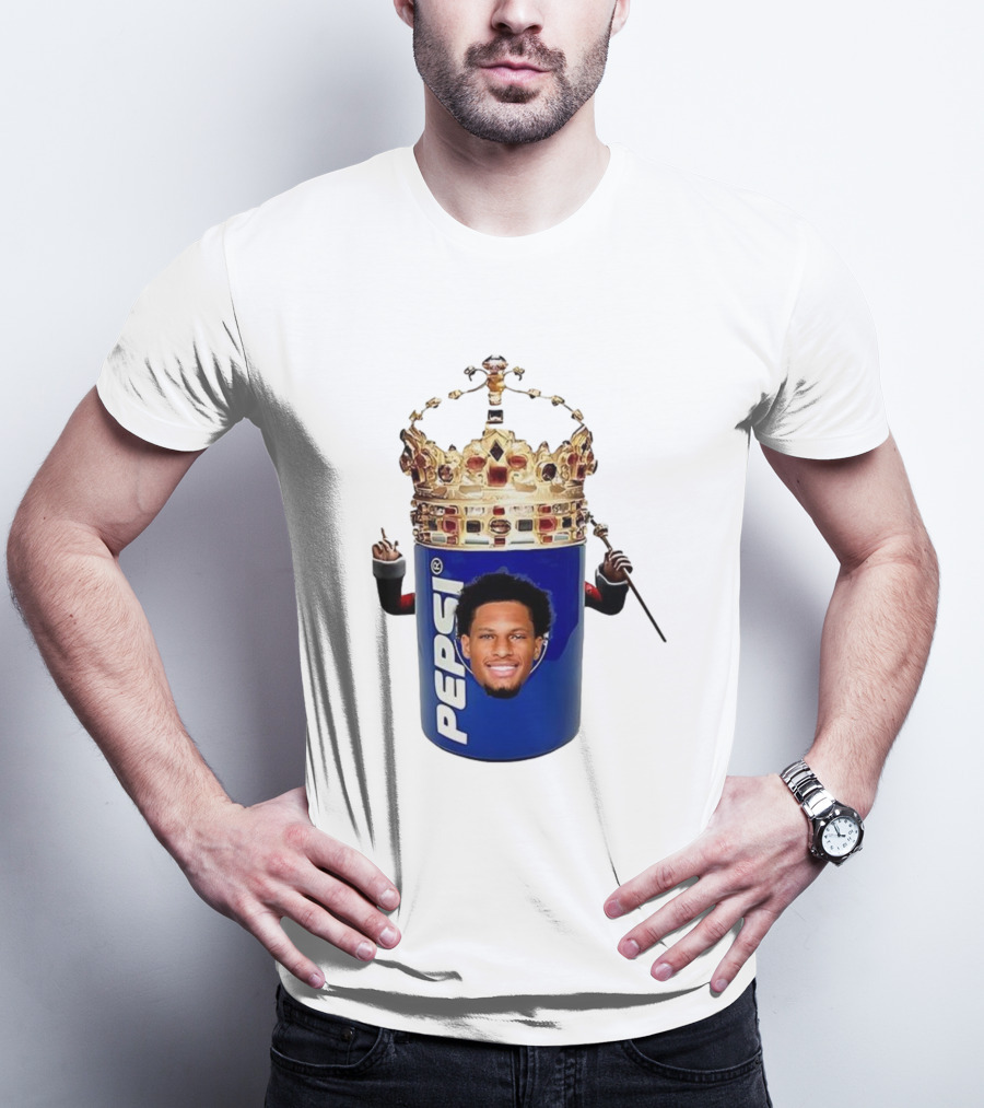 Oronde Gadsden Pepsi Crown Los Angeles Chargers King Parody T-Shirt