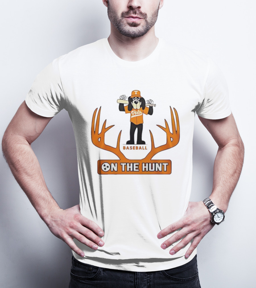 Tennessee Volunteers Baseball Vols On The Hunt T-Shirt