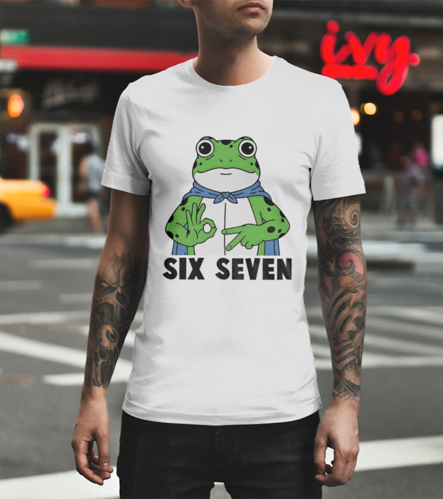 Portland Frog Six Seven Anti Fascism Meme T-Shirt