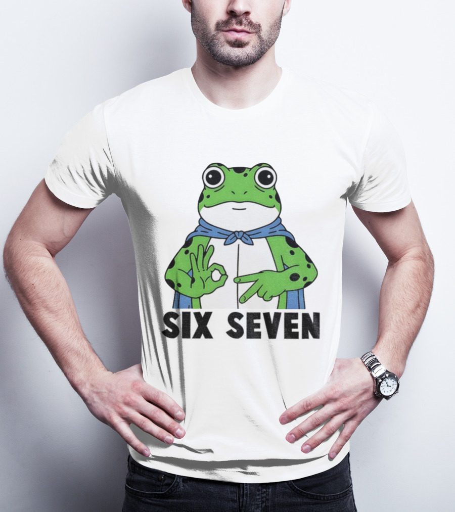 Portland Frog Six Seven Anti Fascism Meme T-Shirt