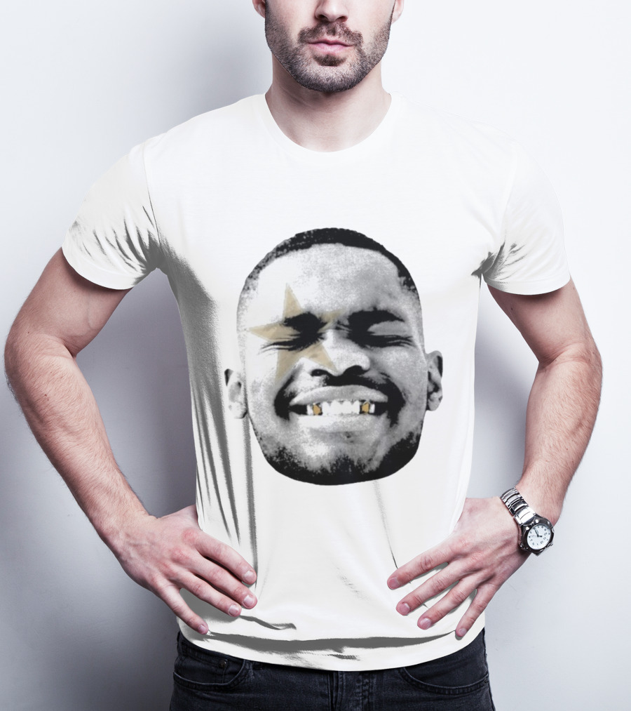 Santan Dave Star Face Grin Icon Gold Teeth T-Shirt