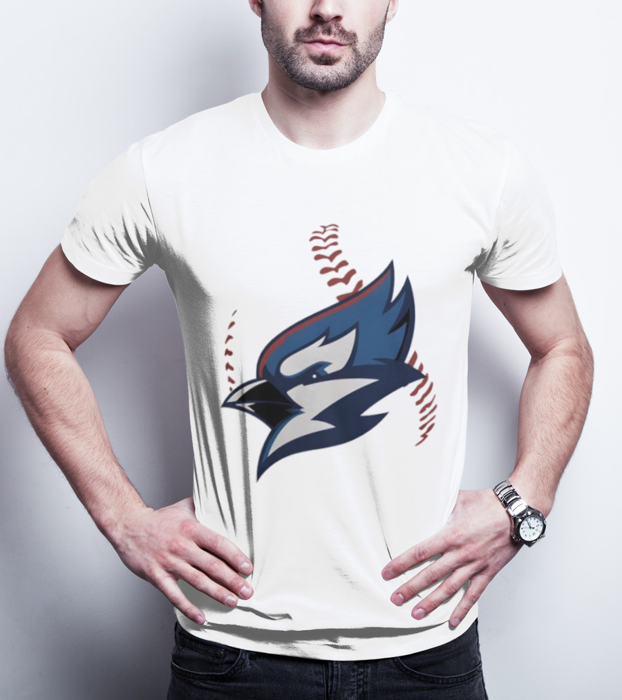 Toronto Blue Jays 2025 World Series Baseball Blue Jay Head T-Shirt