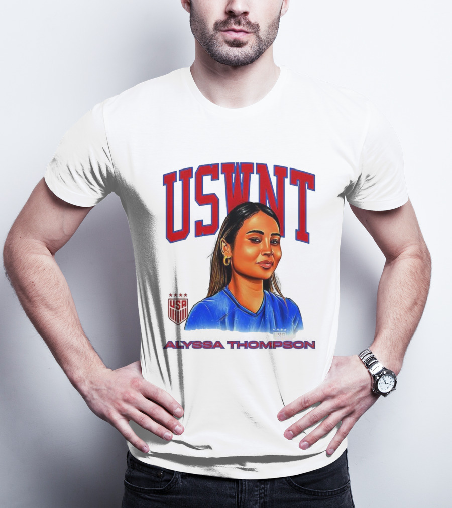 USWNT Alyssa Thompson United States Soccer Team T-Shirt