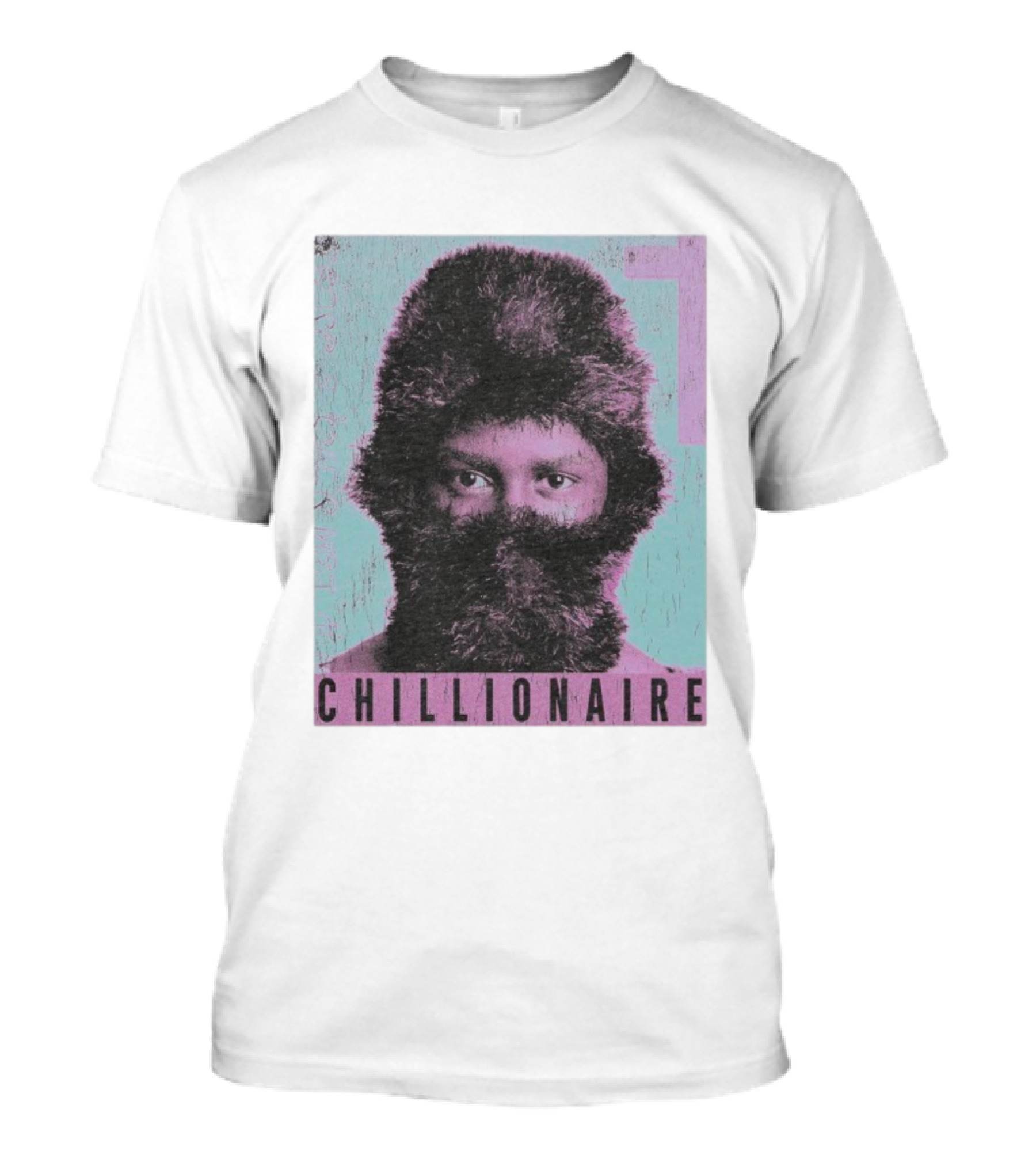 Benny Chill Chillionaire Furry Winter Hat Retro Style T-Shirt