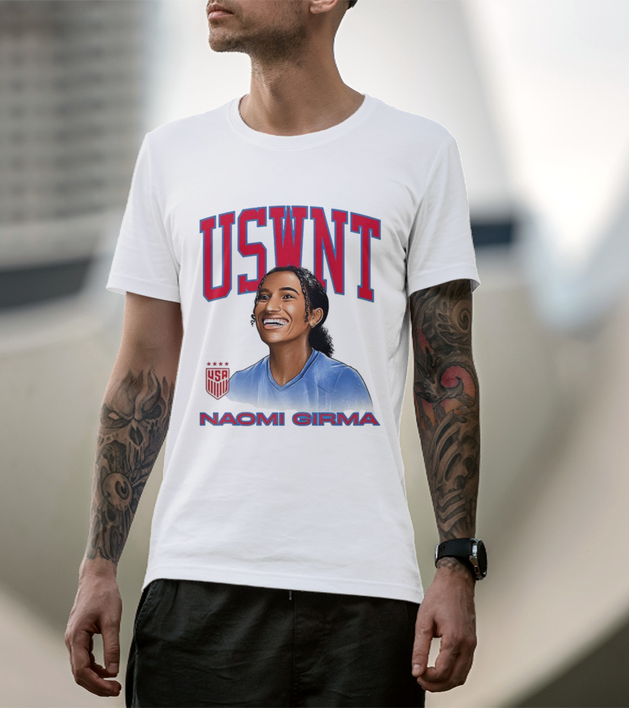 Naomi Girma USWNT USA Soccer Team T-Shirt