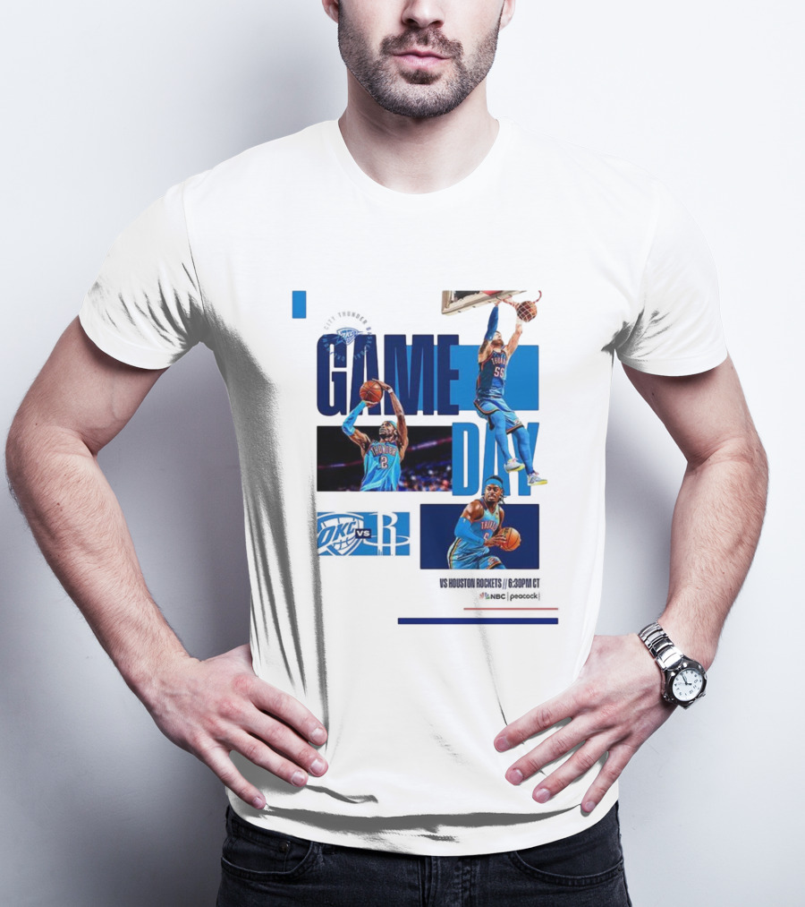 Oklahoma City Thunder Game Day NBA 2025 T-Shirt