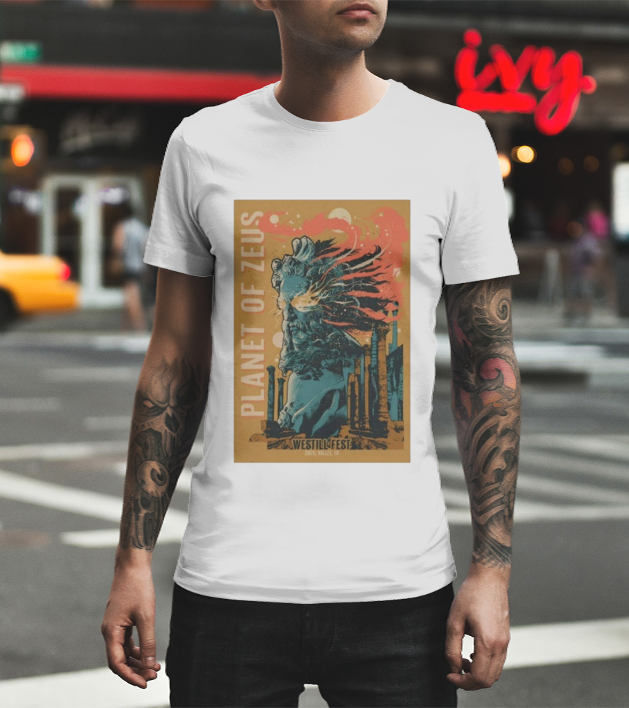 Planet Of Zeus Westill Fest 2025 Vallet France T-Shirt