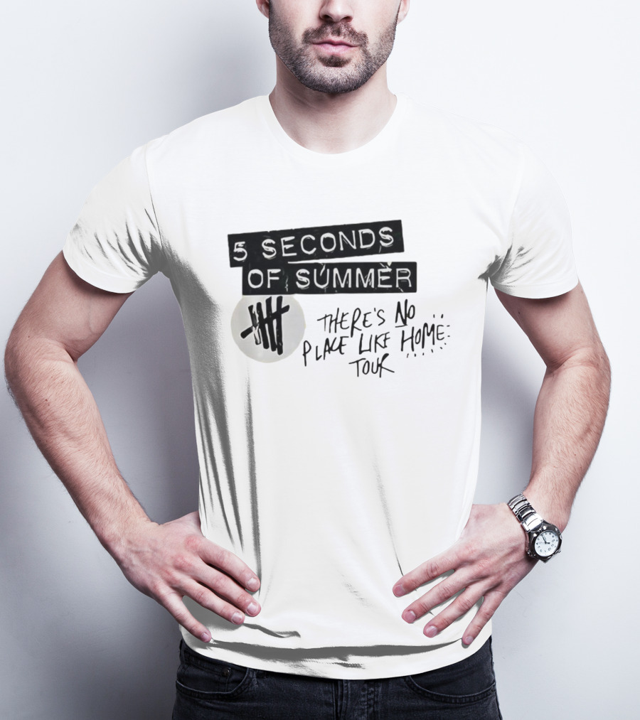 5 Seconds Of Summer There's No Place Like Home Tour T-Shirt