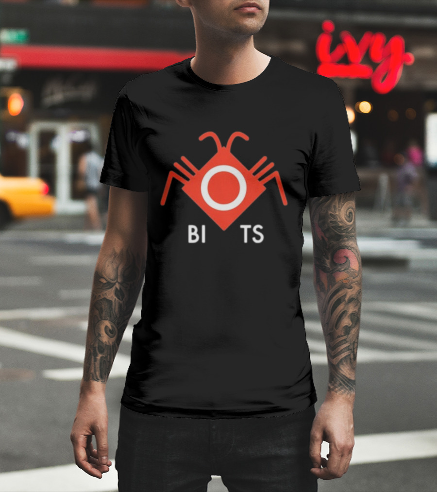 OBITS Bug Red Insect Logo T-Shirt
