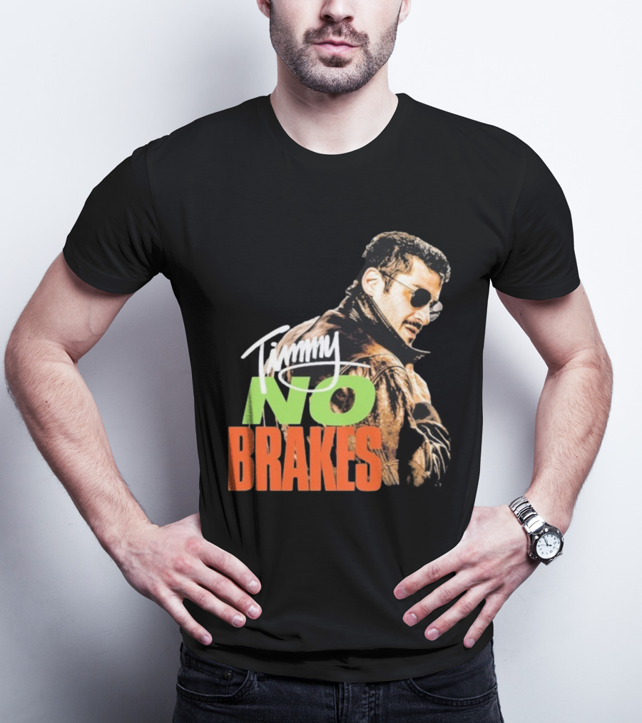 Timmy No Brakes Racing Jacket Sunglasses Style T-Shirt
