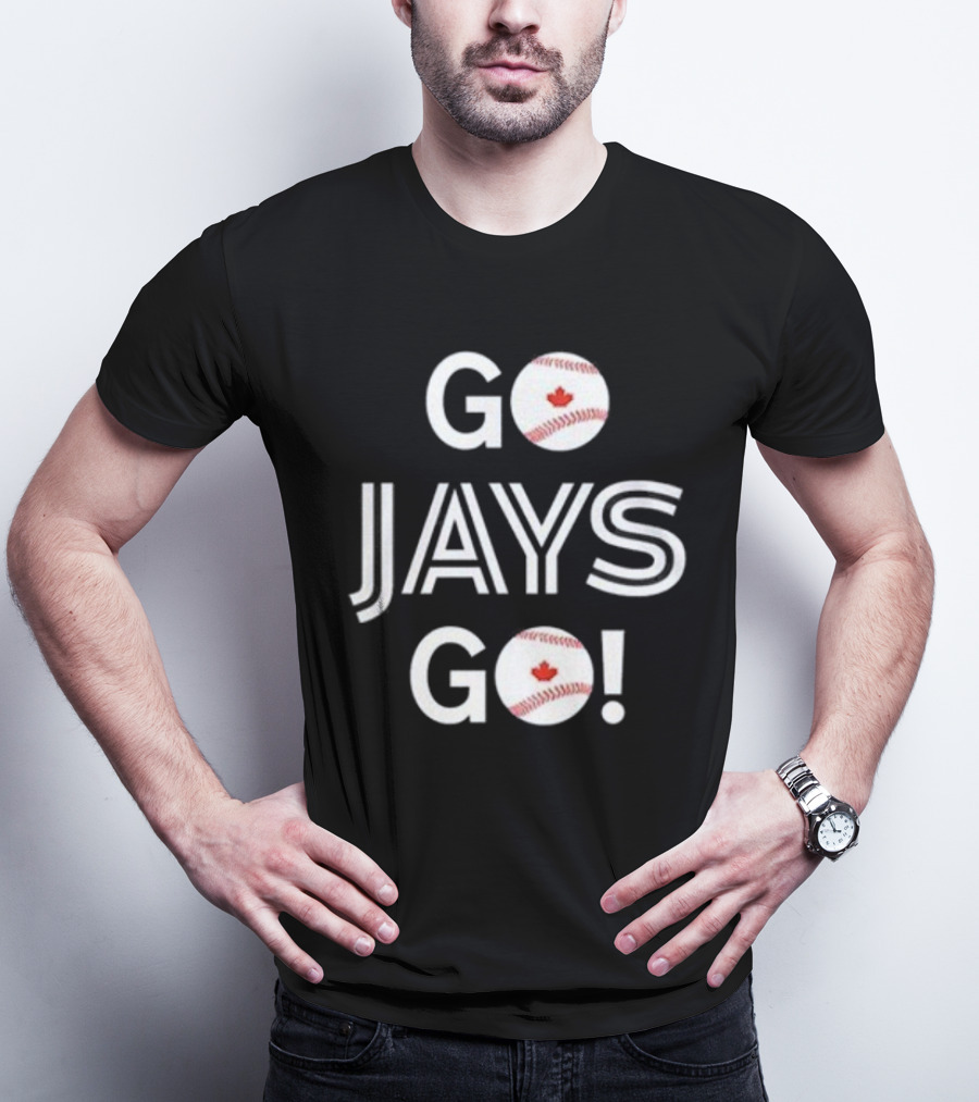 Toronto Blue Jays Baseball Go Jays Go Canada Baseball Enthusiasts T-Shirt