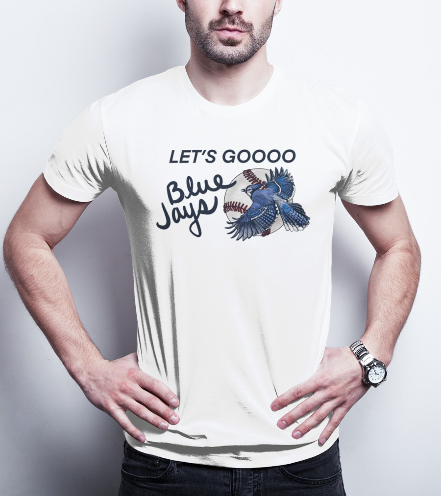 Let's Goooo Blue Jays Baseball Team 2025 World Series T-Shirt
