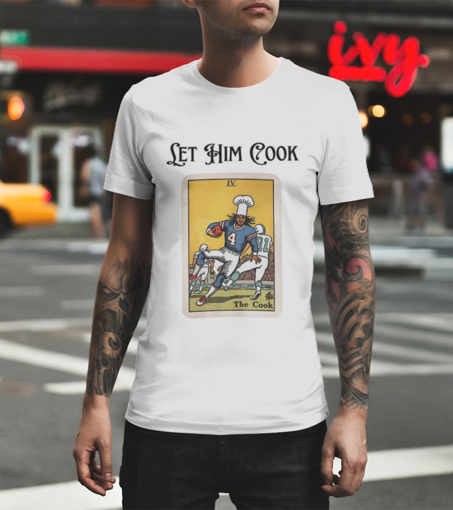 Let Him Cook James Cook The Cook Buffalo Bills NFL Football 2025 Bills Mafia T-Shirt