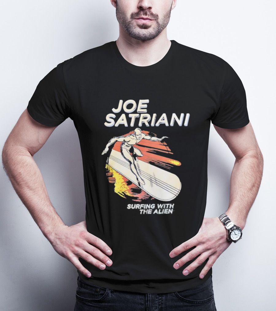 Joe Satriani Surfing With The Alien Cover Art T-Shirt
